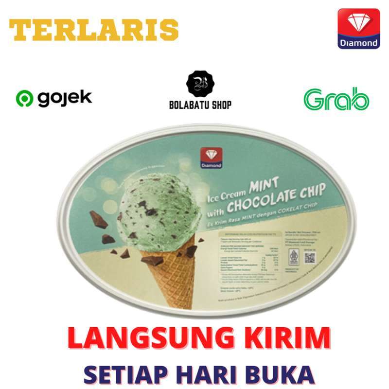 Ice Cream Diamond Mint Choco Gratis Ongkir 🔥 Harga Murah September 2025