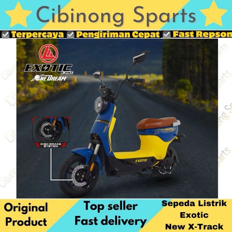 Jual Sepeda Listrik Motor Listrik Exotic X-track 500watt New Model ...
