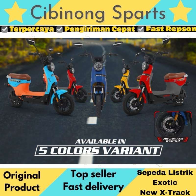 Jual Sepeda Listrik Motor Listrik Exotic X-track 500watt New Model ...