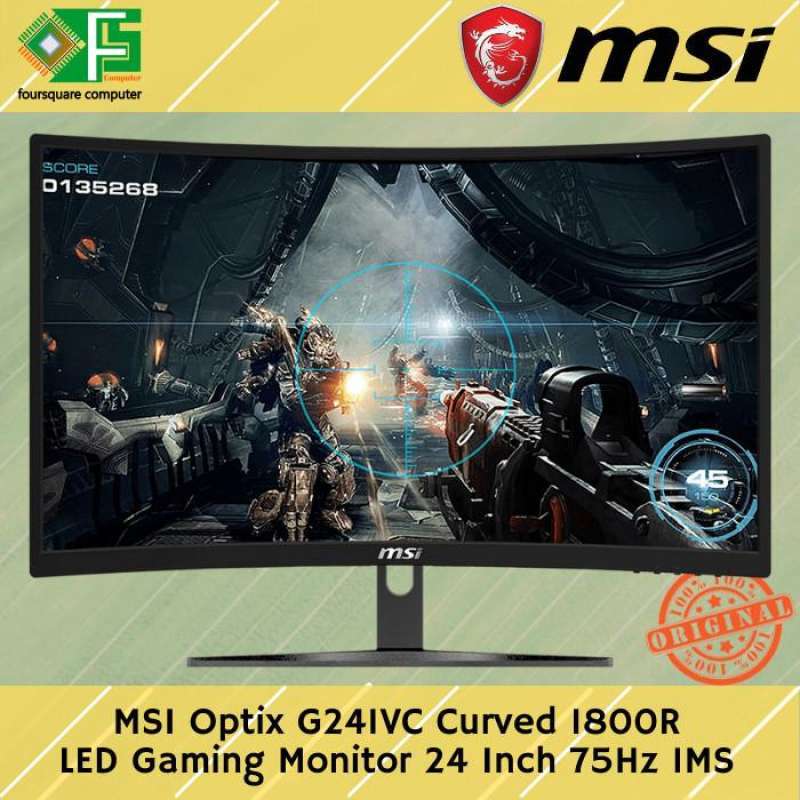 Jual Monitor LED Curved Gaming MSI Optix G241VC 24 1920x1080 75Hz ...