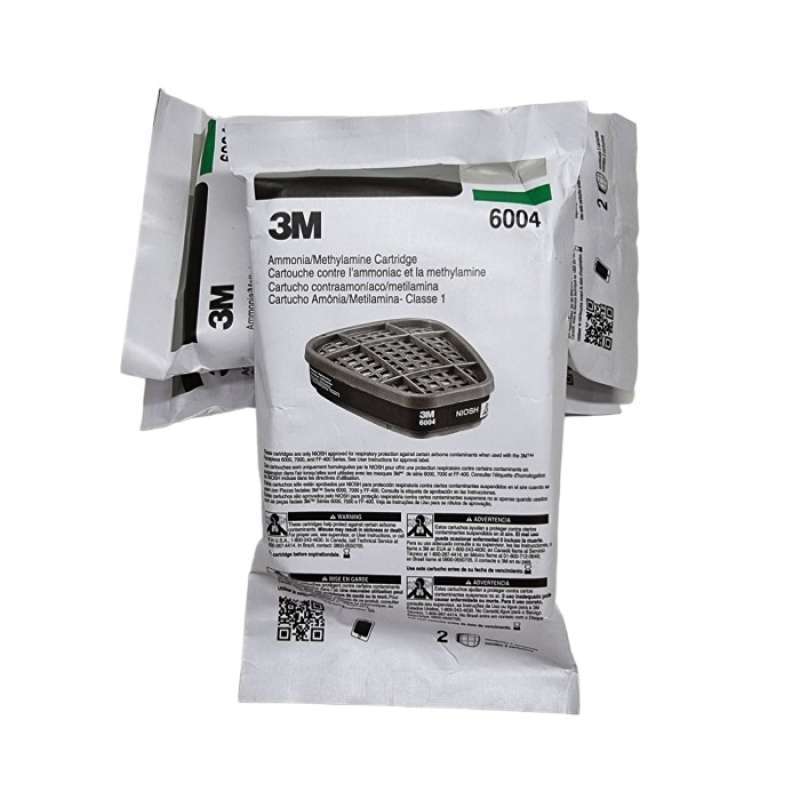 Promo 3M 6004 Cartridge Ammonia Methylamine Respirator Original ...