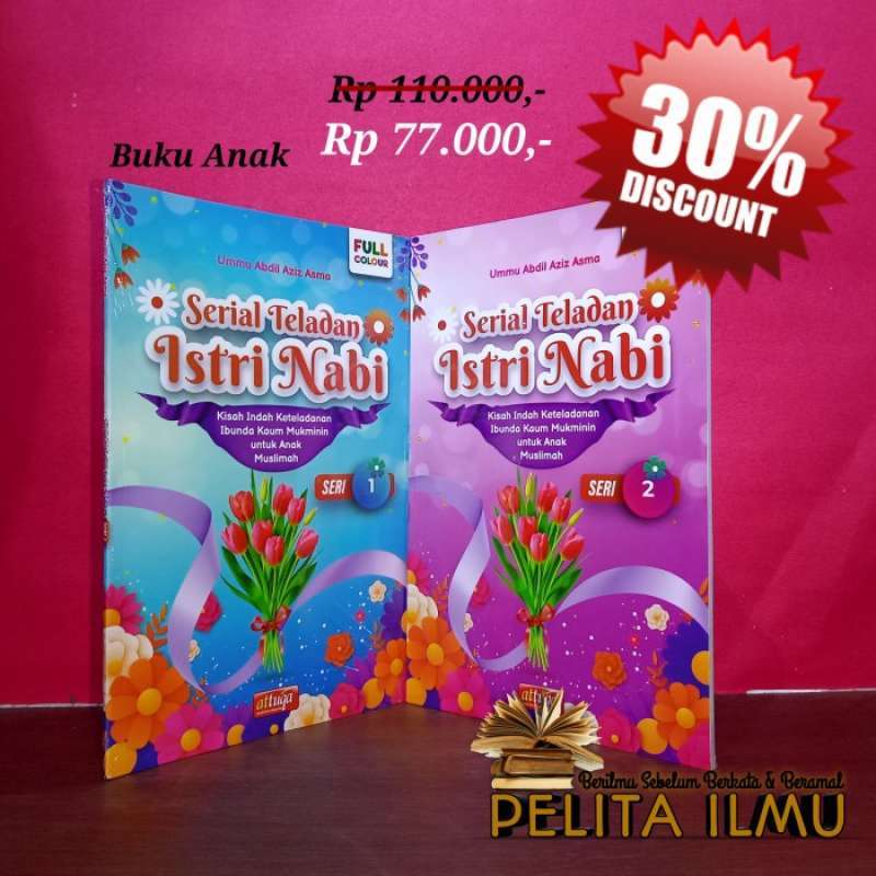 Promo Buku Anak Serial Teladan Istri Nabi Kisah Teladan Ibunda Kaum Mukminin Diskon 27% di ...