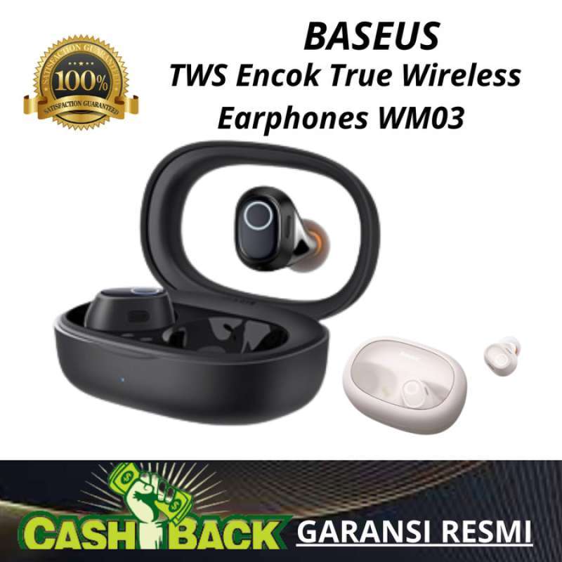 Promo Baseus TWS Encok True Wireless Earphones WM03 Diskon 33% di ...