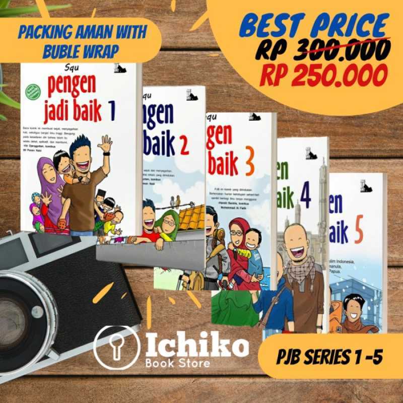 Jual ORIGINAL Paket Komik PJB 1-5 - Komik Pengen Jadi Baik Jilid 1 2 3 4 5 di Seller Pilihan ...