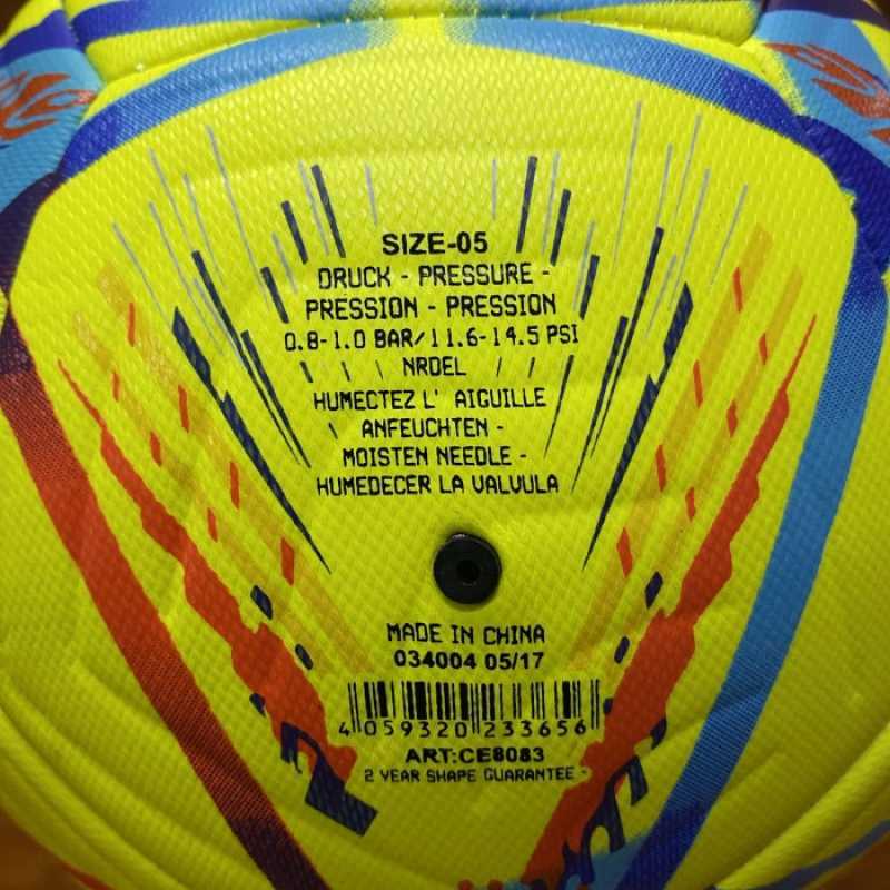 Promo Bola Sepak Soccer Ball Adidas Qatar 2022 Fwc Speed Shell Diskon ...