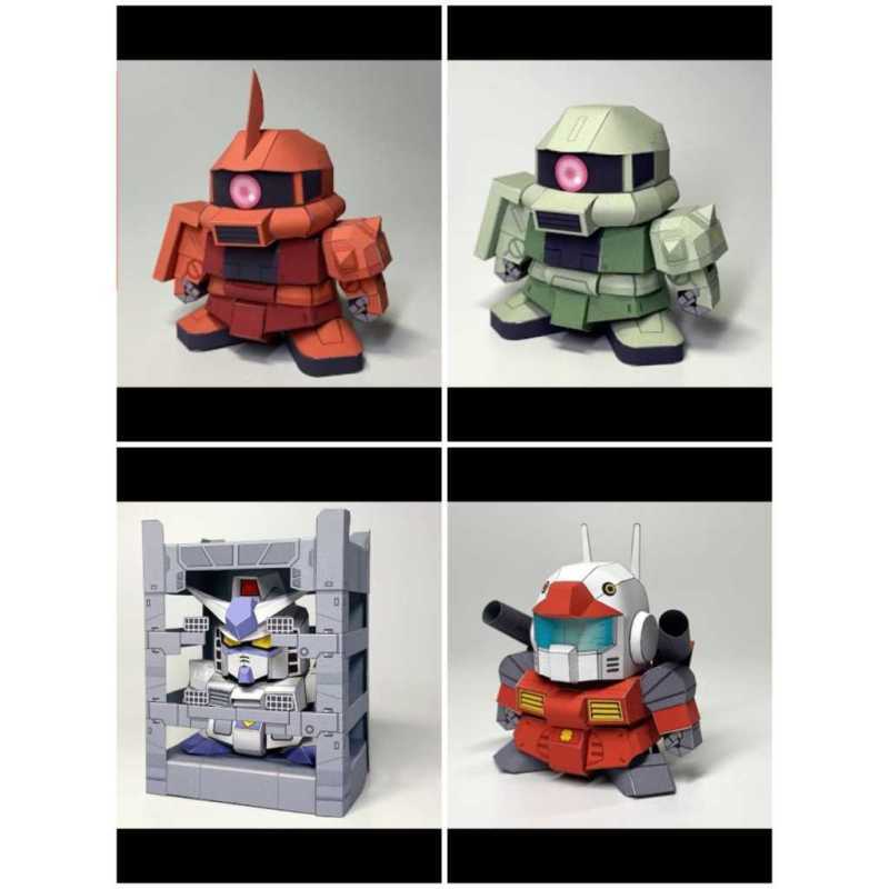 Jual Papercraft Anime Robot Gundam Di Seller Stiker Apik Wallsticker ...