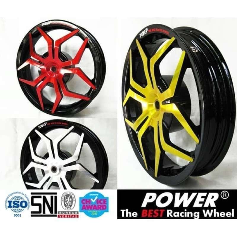 Promo Velg Motor 150 Esp Power Star - Merah Diskon 23% Di Seller ...