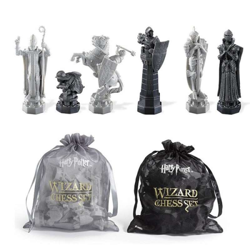 Promo Harry Potter Hogwarts Wizard Sorcerer Stone Chess Set Catur ...