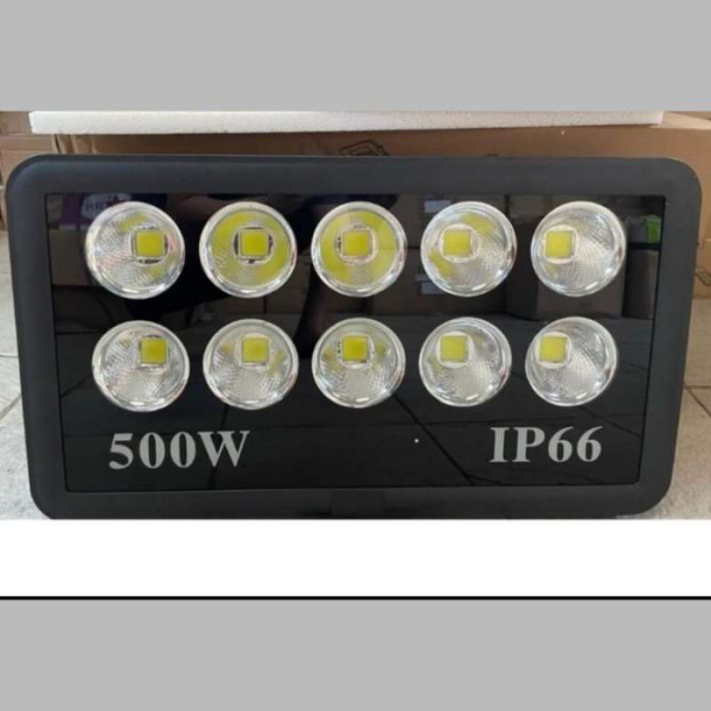 Promo Lampu sorot led tembak 500w 500 watt flood light led sorot 500watt - Multicolor MANGKOK ...