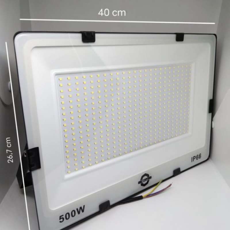 Promo Lampu sorot led tembak 500w 500 watt flood light led sorot 500watt - WND SMD 500 WAT ...