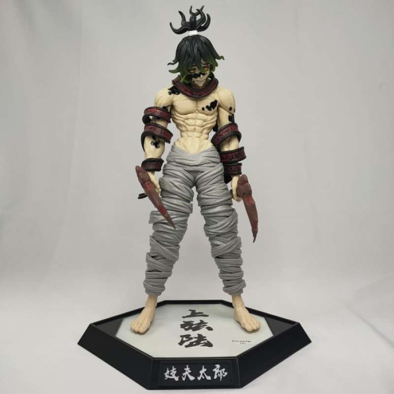 Promo ACTION FIGURE DAKI GYUTARO UPPER MOON 6 KIMETSU NO YAIBA DEMON ...