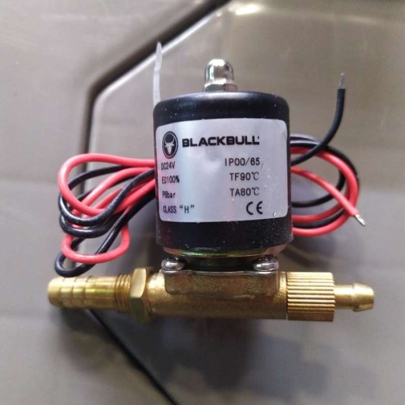 Promo Solenoid Valve Brass Kuningan Dc 24v Mig Wire Feeder Welding ...