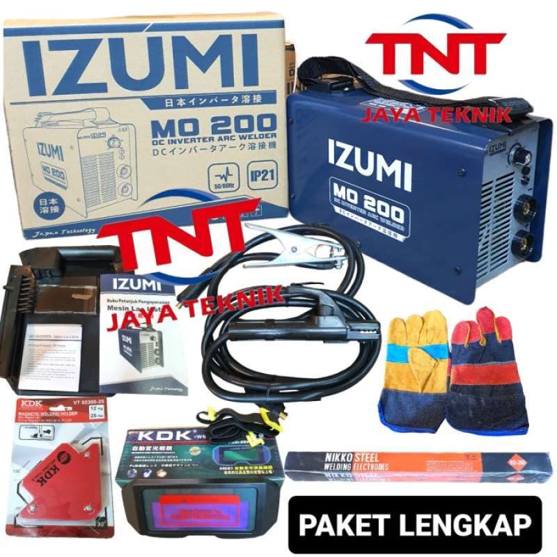 Promo MESIN LAS INVERTER IZUMI MO 200 / TRAFO LAS INVERTER IZUMI MO MMA ...