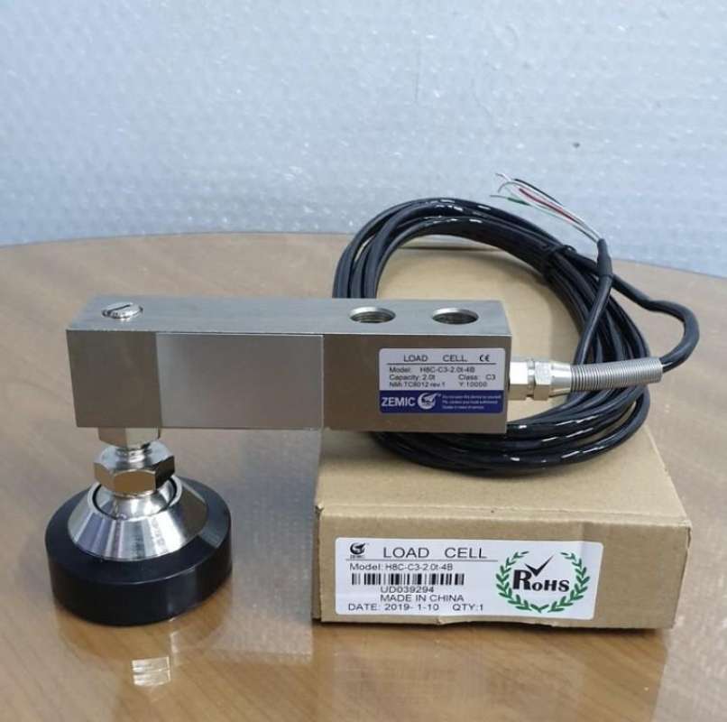 Jual Load Cell Zemic H8c 2 Ton / Sensor Timbangan Zemic H8c 2 Ton Di ...