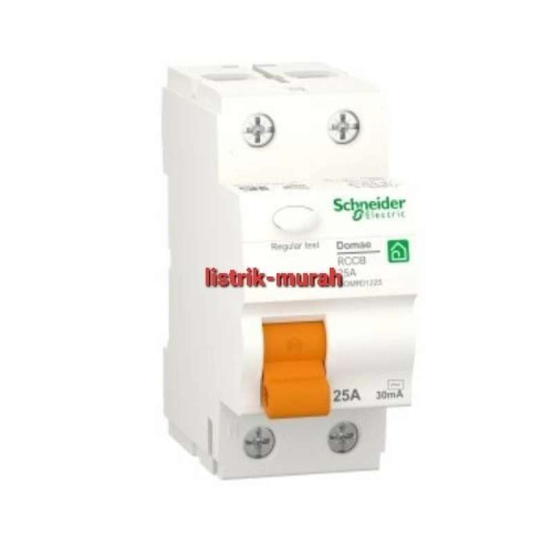 Promo Schneider DOMR01225 ELCB RCCB 2P 25A 30MA Anti Kontak DOMR 01225 Diskon 23% di Seller ...