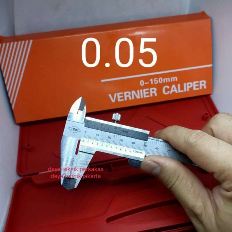 Promo Sigmat 6 0.05 toki japan - vernier caliper 0-150mm - jangka Sorong 6 Diskon 23% di Seller ...