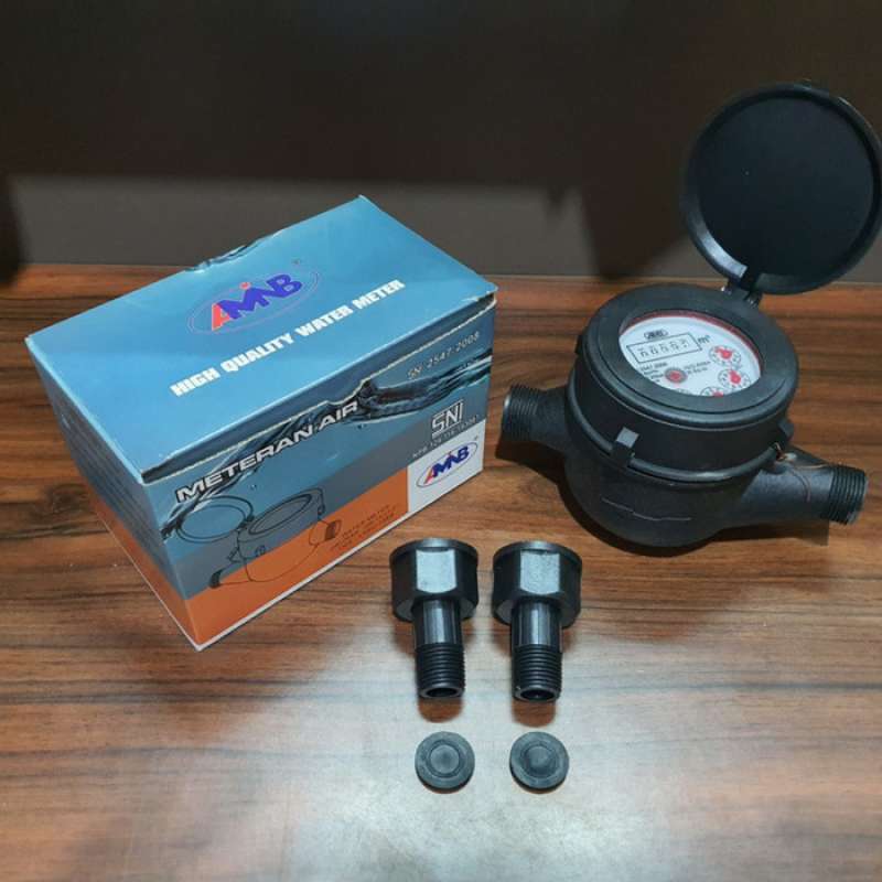 Promo meteran air PVC AMNB SNI / meteran PDAM PVC Diskon 23% di Seller ...