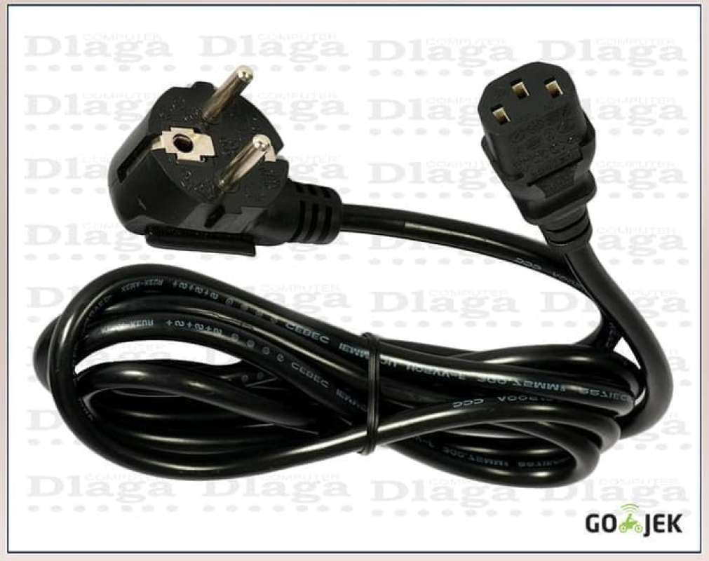 Promo NEW Kabel Power komputer CPU power supply PC 3 lubang TERLARIS ...