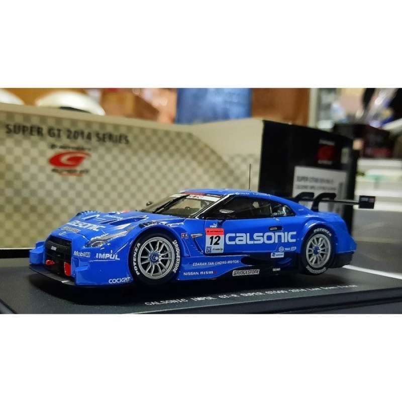 Promo 1/43 EBBRO NISSAN GT-R CALSONIC IMPUL WINNER FUJI GT500 2014 Diskon 23% di Seller Qairina ...