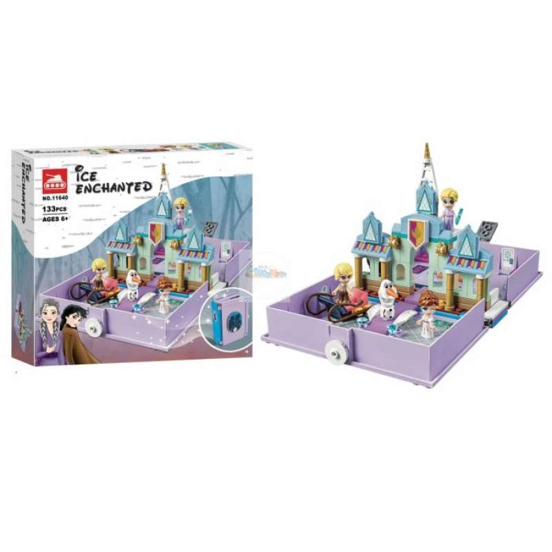 Promo BRICKS DISNEY PRINCESS BELLE MULAN ARIEL FROZEN ELSA BEAUTY ...