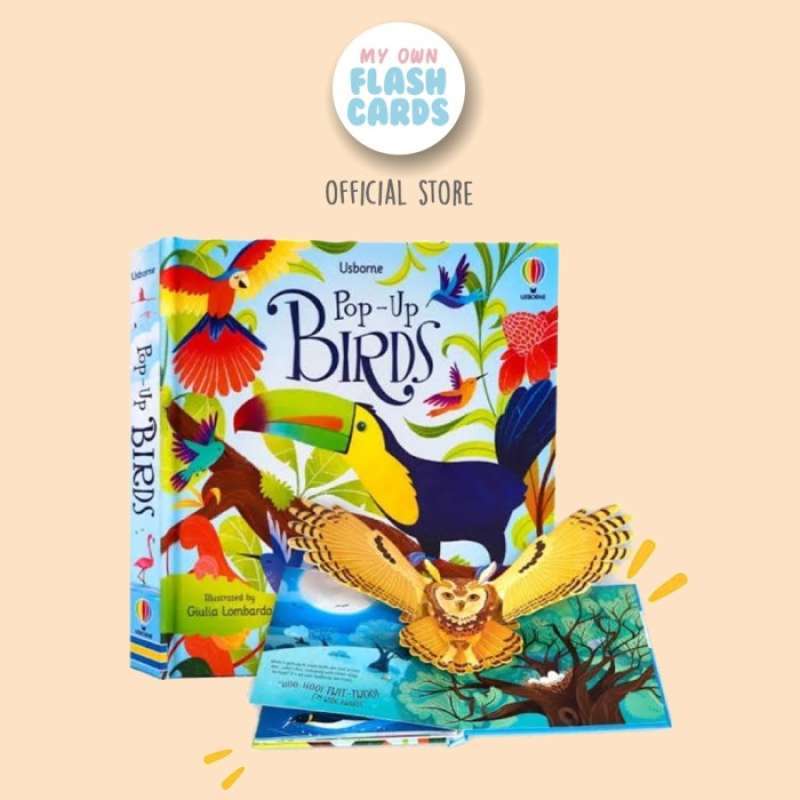 Promo USBORNE POP UP BIRDS BOOK -ED EDUCATION ENGLISH BUKU ANAK ...