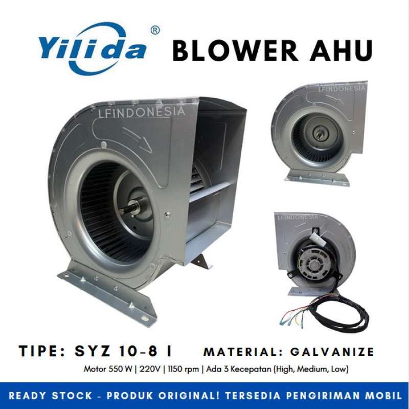 Promo Centrifugal Blower Yilida SYZ 10-8 I motor 550 W - 1 Ph - 3 Speed ...