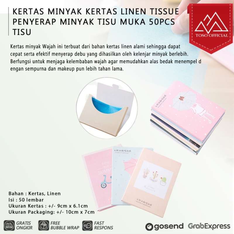 Jual Tissue Penyerap Minyak Termurah - Harga Grosir Terupdate Hari Ini ...