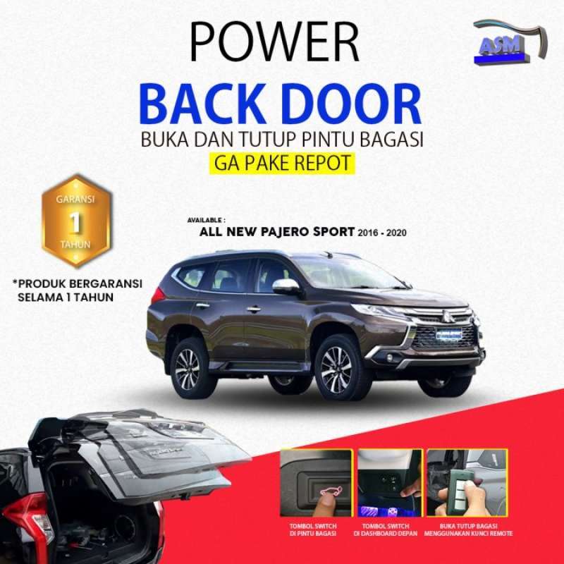 Promo Power Back Door Electric Tailgate Pintu Bagasi All New Pajero ...