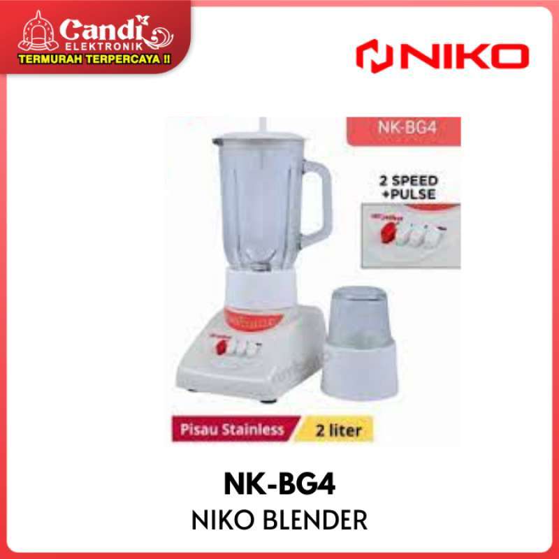Jual NIKO Blender Kaca Kapasitas 2 Liter NK-BG4 di Seller Candi ...