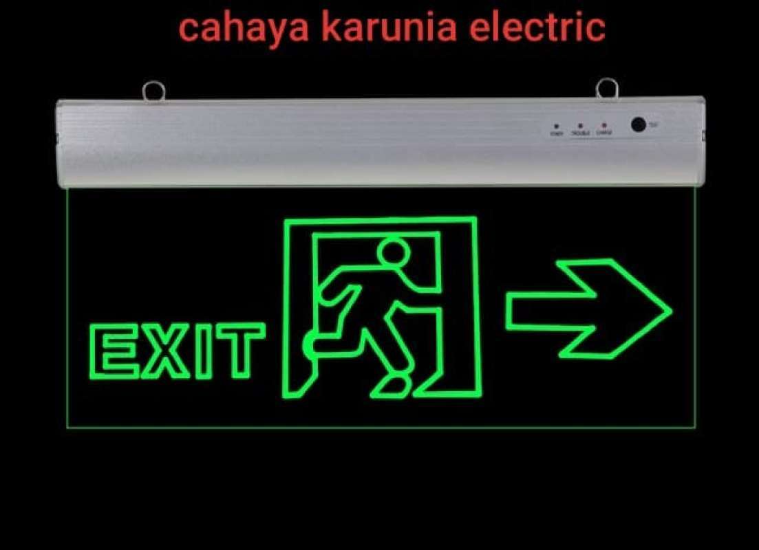 Promo Lampu Emergency Exit Orang Lari / Lampu Petunjuk Arah Emergency ... Promo Lampu Emergency Exit Orang Lari / Lampu Petunjuk Arah Emergency ...