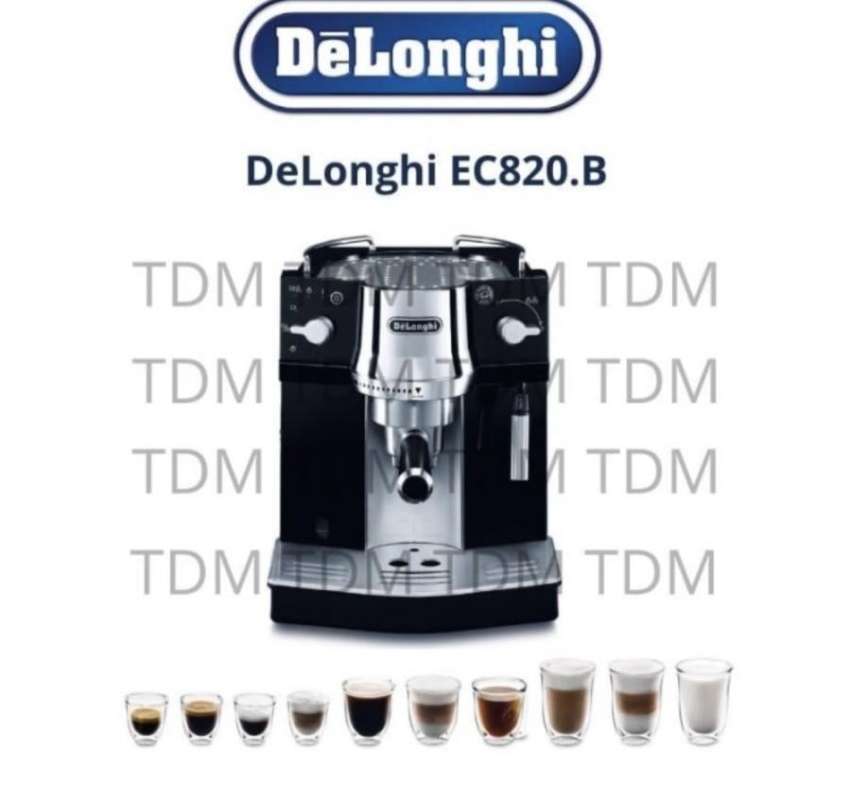 Jual Mesin Kopi / Coffee Maker / Mesin Espresso Cappucinno Delonghi EC 820B di Seller MR Glodok ...