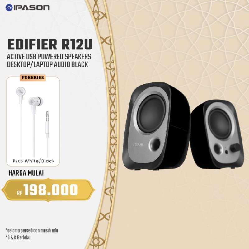 Jual Edifier R12u - Active Usb Powered Speakers Desktop/laptop Audio ...