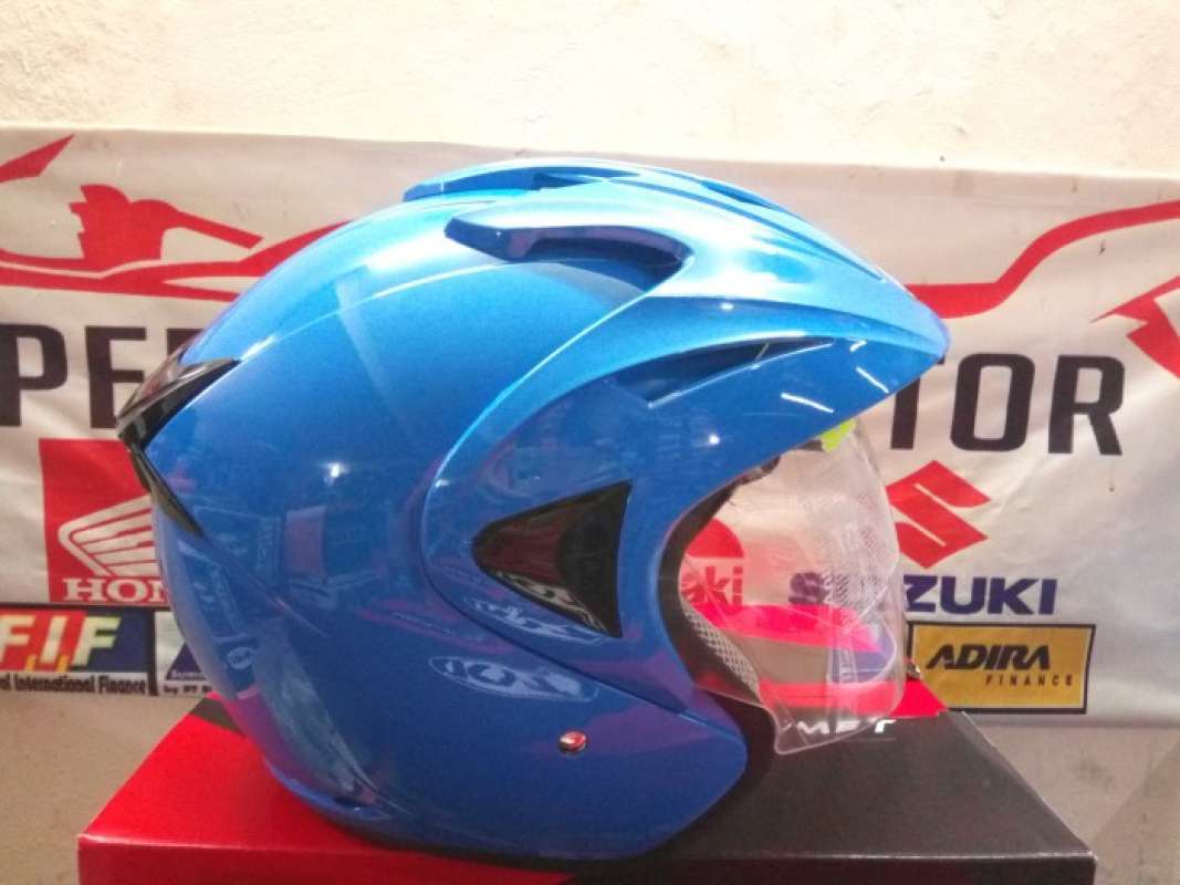 Promo Terbaik Helm Hiu Arrow / Double Visor / Half Face Helmet / Sni ...