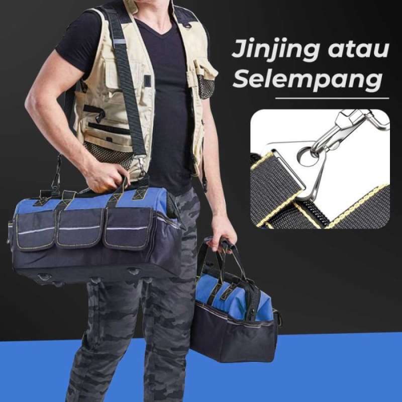 Promo TOOL BAG TAS PERKAKAS KERJA WADAH PERALATAN ALAT ALAT TUKANG ...