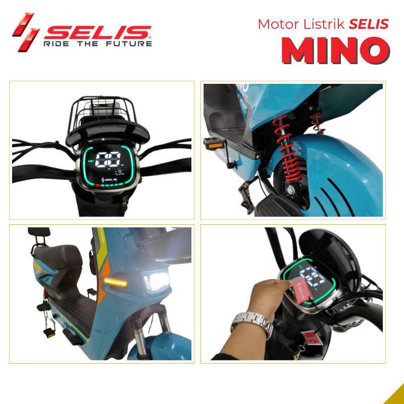 Promo Sepeda Listrik Selis Mino 48 Volt 12 Ah Diskon 11% di Seller ...