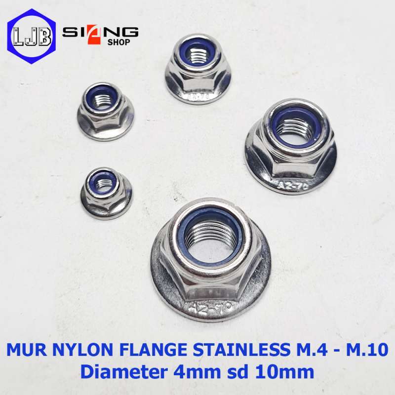 Jual Mur Flange Stainless Nylon Original Murah - Harga Diskon Juli 2024 ... Jual Mur Flange Stainless Nylon Original Murah - Harga Diskon Juli 2024 ...