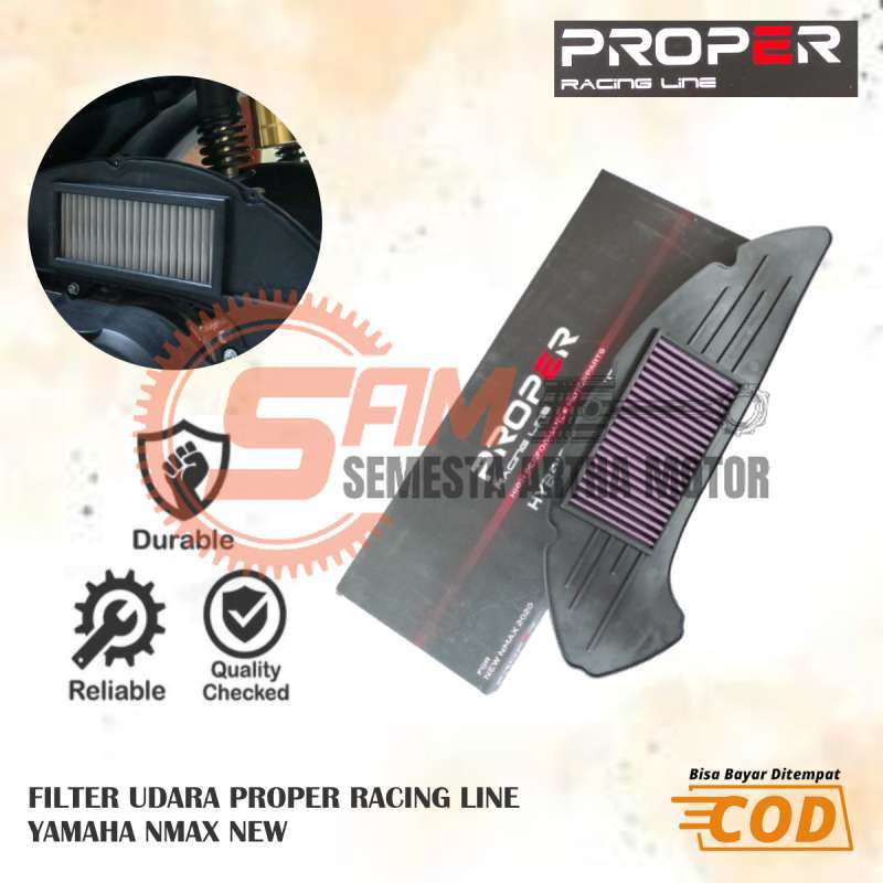 Jual Filter Udara Proper Hybrid Yamaha Nmax New Saringan Hawa Air Motor ...