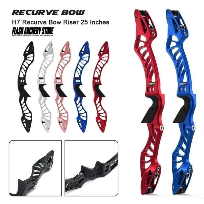 Jual Riser Panahan Recurve ILF TBOW XCEED CNC Machined - Merah Marun ...