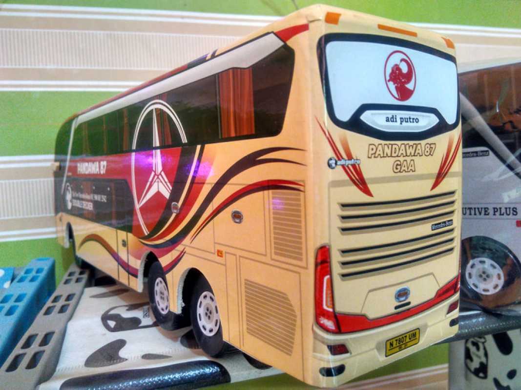 Promo MINIATUR BUS BIS PANDAWA DOUBLE DECKER - LUTOFIA Diskon 50% di ...