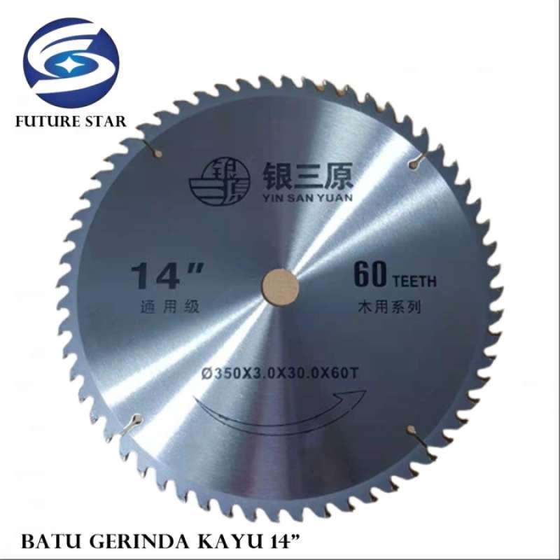 Promo MATA GERINDA KAYU 14 INCH / MATA GERINDA POTONG KAYU 350 X 3.0 X ...