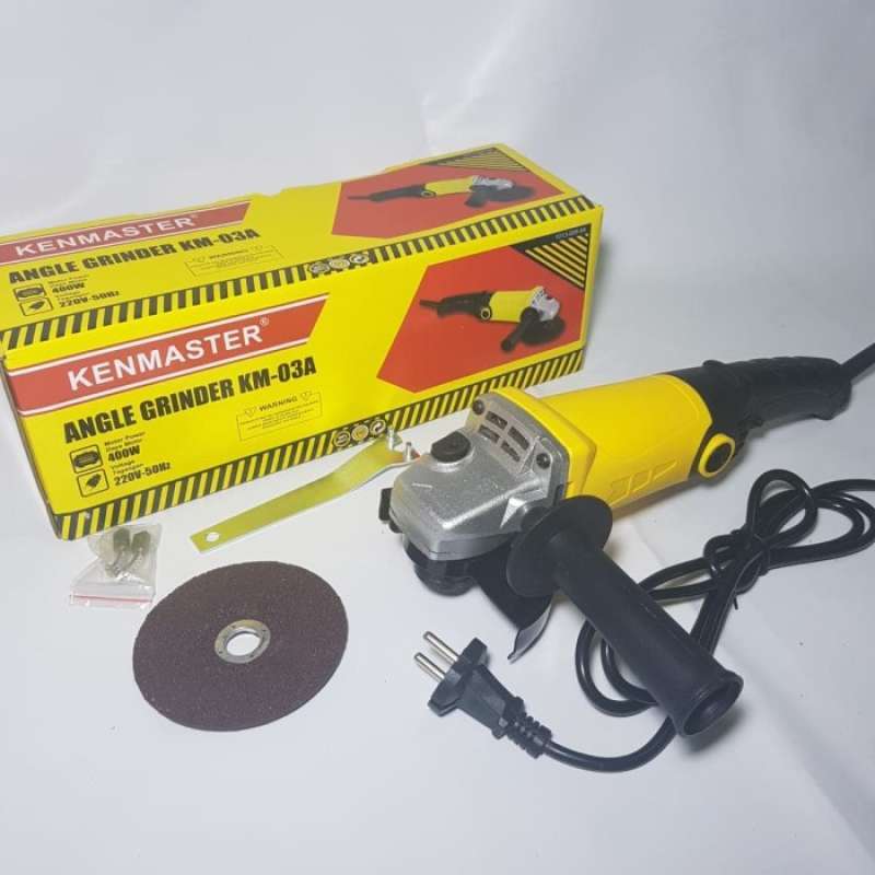 Promo Kenmaster Angle Hand Grinder KM-03A Mesin Gerinda Tangan Diskon ...