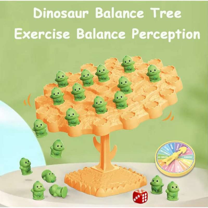 Jual Dinosaur Balance Tree Logic Game Balancing Dinosaurus Dino Smart ...
