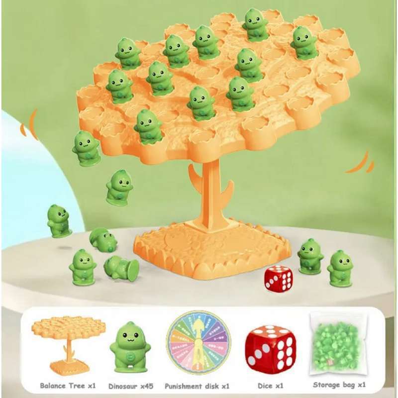 Jual Dinosaur Balance Tree Logic Game Balancing Dinosaurus Dino Smart ...