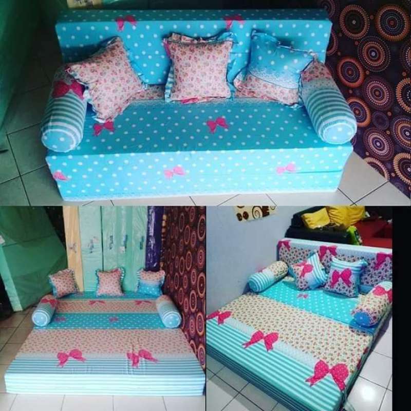 Jual Sofa Bed Inoac EPV D16 GAransi Anti Kempes 5 Tahun Tebal 20cm ...