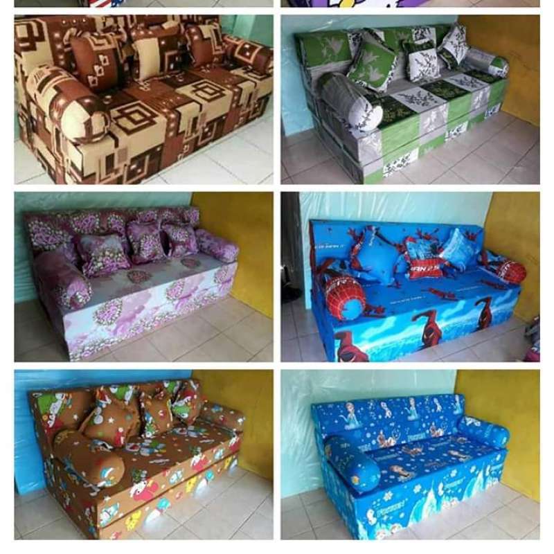 Jual Sofa Bed Inoac EPV D16 GAransi Anti Kempes 5 Tahun Tebal 20cm ...