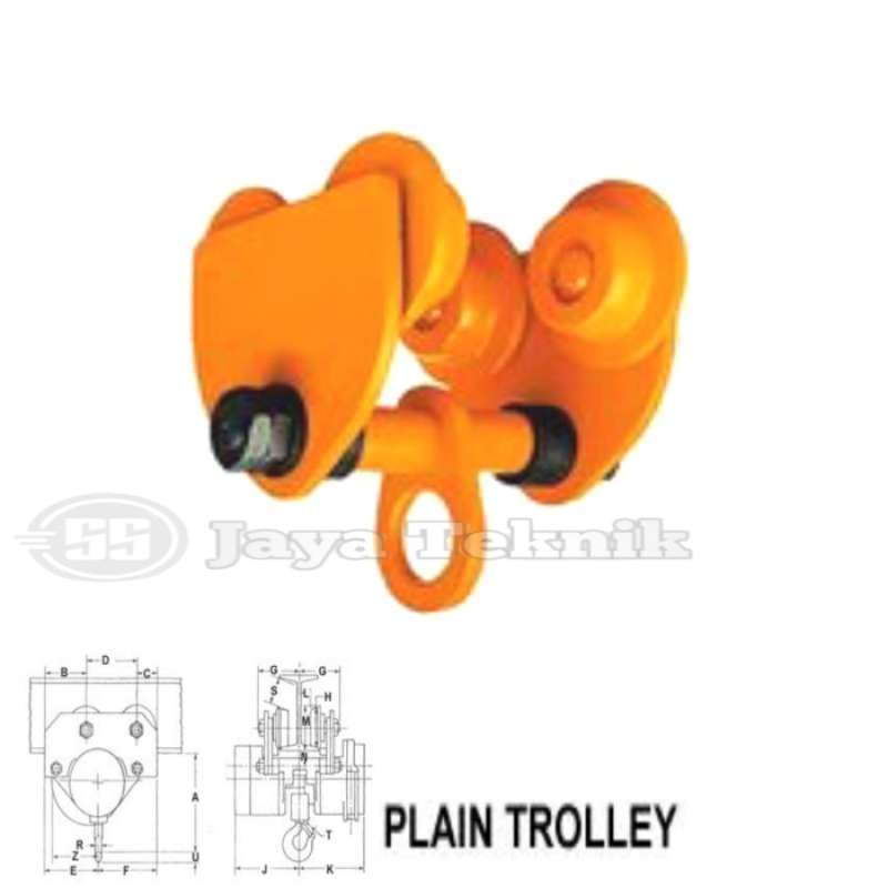 Promo Troli Hoist Take - Plain Trolley 3 Ton Japan Diskon 23% Di Seller ...