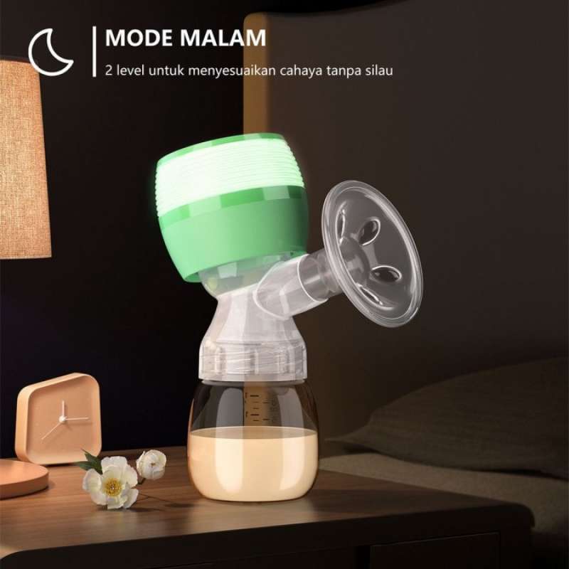Promo breast pump electric pompa asi portable dengan LED - Multicolor ...
