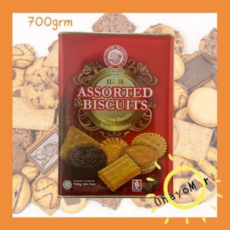 Jual Hup seng Assorted Biscuits kaleng / hupseng Biskuit Beraneka Rasa ...