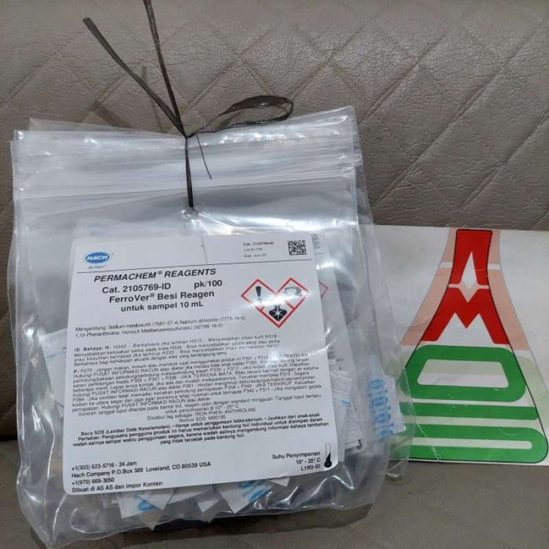 Promo HACH 2105769 FerroVer Iron Reagent | Fe Reagent Hach 2105769 ...