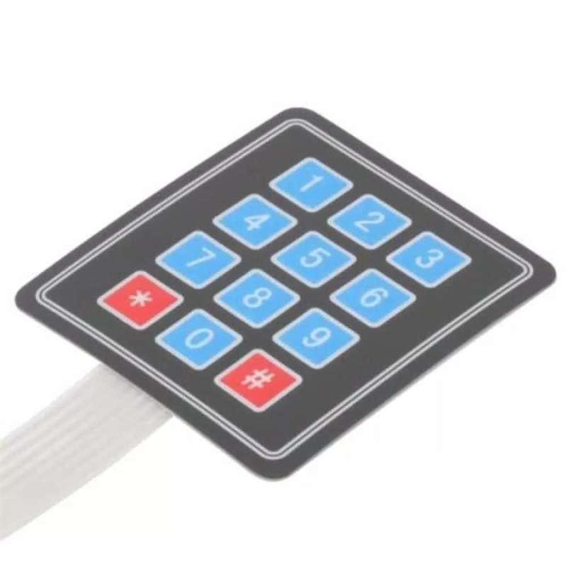 Jual 4x4 Matrix Membrane Keypad For Arduino Membran Module Array 4 X 4
